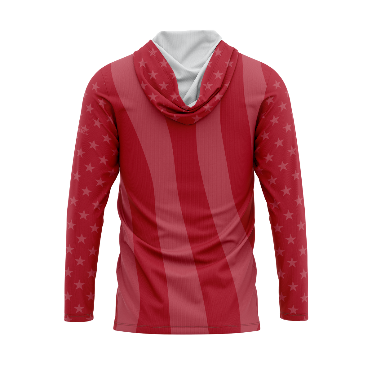 Red Stars and Stripes Performance Hoodie | BackHome.us